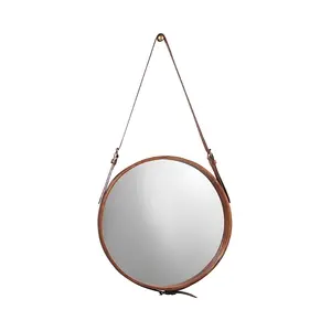 JAMIE YOUNG CO. Round Mirror - Brown