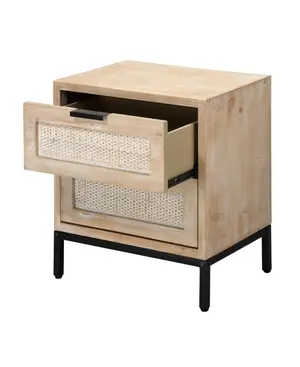 JAMIE YOUNG CO. Reed 2 Drawer Side Table