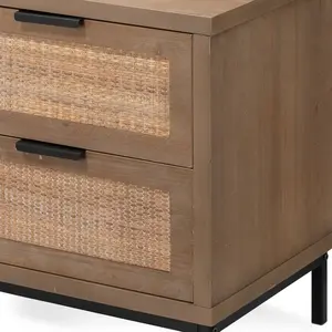 JAMIE YOUNG CO. Reed 2 Drawer Side Table