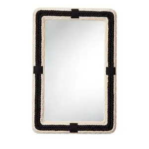 JAMIE YOUNG CO. Contrast Rectangle Mirror - Black