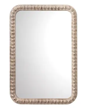 JAMIE YOUNG CO. Rectangle Audrey Mirror - White Washed