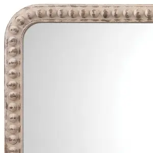 JAMIE YOUNG CO. Rectangle Audrey Mirror - White Washed
