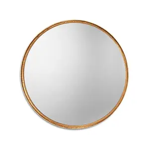 JAMIE YOUNG CO. Refined Iron Round Wall Mirror - Gold