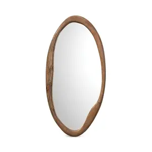 JAMIE YOUNG CO. Organic Oval Mirror - Brown