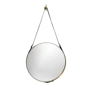 JAMIE YOUNG CO. Round Mirror - Antique Brass
