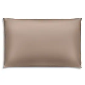 Gingerlily Silk Solid Pillowcase, Standard - Mocha