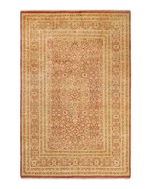 Bloomingdale'S Mogul M1195 Area Rug, 6'3 X 9'4 - Rust
