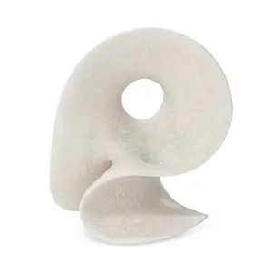 JAMIE YOUNG CO. Amorphous Resin Decorative Table Object, 10 - White
