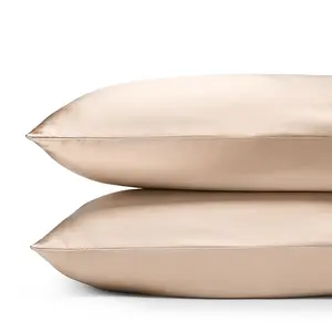 Gingerlily Silk Solid Pillowcase, King - Nude