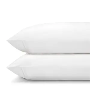 Gingerlily Silk Solid Pillowcase, King - White