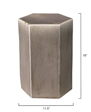 JAMIE YOUNG CO. Porto Side Table - Grey