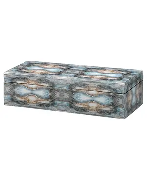 JAMIE YOUNG CO. Rorschach Decorative Long Box - Blue