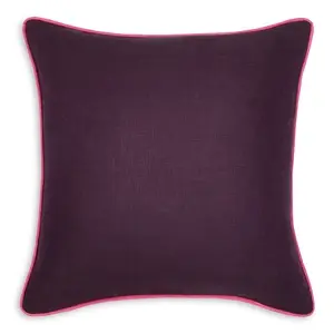 SFERRA Manarola Decorative Pillow, 20 X 20 - Aubergine