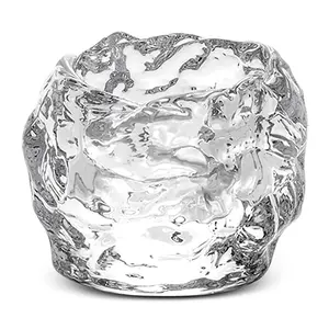 KOSTA BODA Snowball Small Votive Candle Holder - Clear