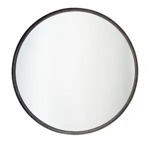 JAMIE YOUNG CO. Refined Iron Round Wall Mirror - Black