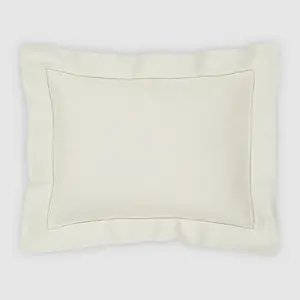 SFERRA Giza 45 Sateen Boudoir Sham - Ivory