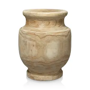 JAMIE YOUNG CO. Laguna Wooden Decorative Vase - Natural