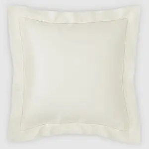 SFERRA Giza 45 Sateen Euro Sham - Ivory