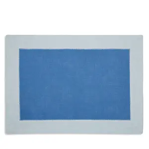 SFERRA Roma Colorblock Placemats, Set Of 4 Ocean/sky