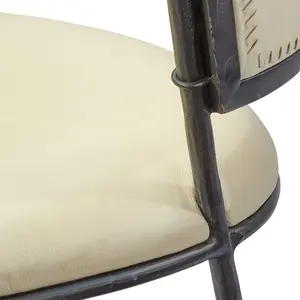 JAMIE YOUNG CO. Nevado Leather Chair - Cream