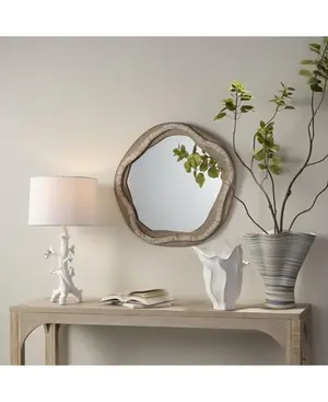 JAMIE YOUNG CO. River Organic Rattan Mirror