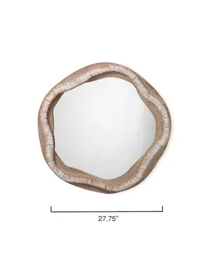 JAMIE YOUNG CO. River Organic Rattan Mirror
