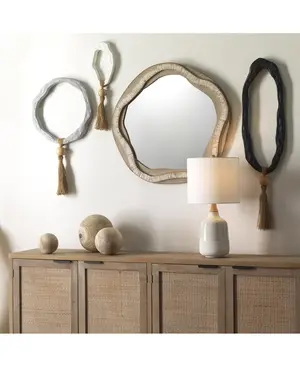 JAMIE YOUNG CO. River Organic Rattan Mirror