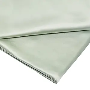 Gingerlily Silk Flat Sheet, King - Sage