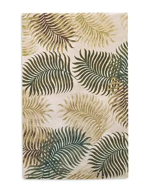 Kas Havana Fern View Area Rug, 5' X 8 - Ivory/cream