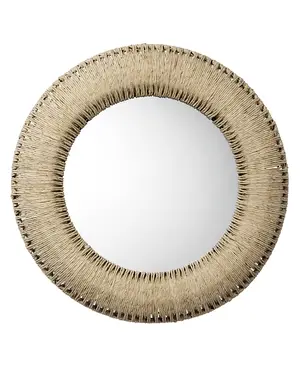 JAMIE YOUNG CO. Round Hollis Mirror - Natural