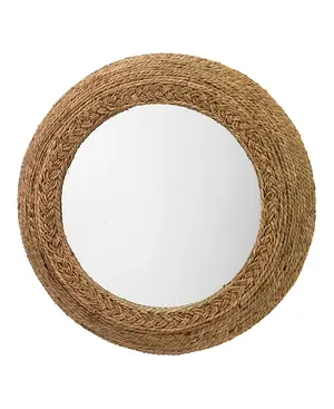JAMIE YOUNG CO. Seagrass Mirror - Brown
