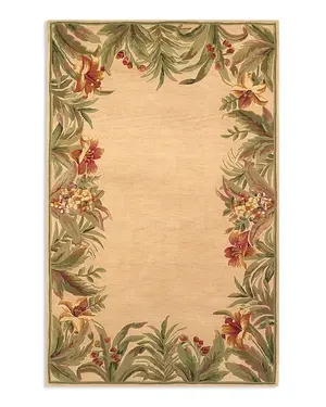 Kas Sparta Rainforest Area Rug, 7'9 X 9'6 - Ivory