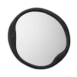 JAMIE YOUNG CO. Organic Metal Round Wall Mirror - Gray