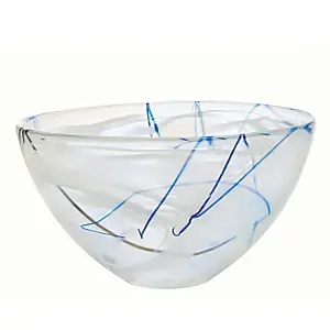 KOSTA BODA Contrast Bowl, Medium White