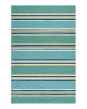 Kas Harbor Stripes Area Rug, 5' X 7'6 - Blue