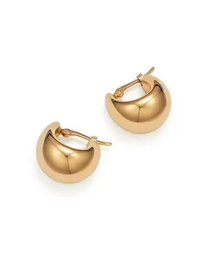 Bloomingdale'S 14k Yellow Huggie Earrings - Gold
