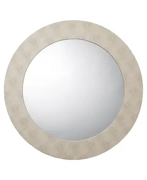 JAMIE YOUNG CO. Chester Round Mirror - Ivory