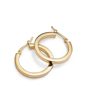 Bloomingdale'S 14k Yellow Square Hoop Earrings - Gold