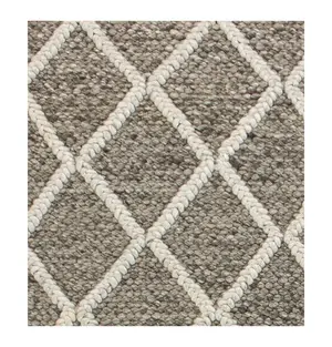 Kas Cortico Diamonds Area Rug, 3'3 X 5'3 - Dark Gray