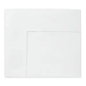 SFERRA American Leather Comfort Sleeper Sofa Bed Flat Sheet, Queen Plus - White
