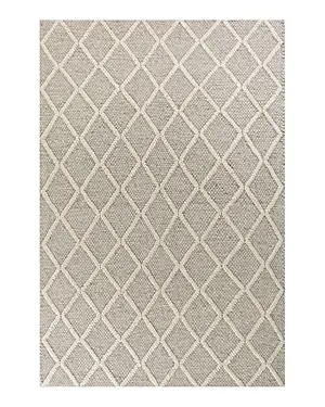 Kas Cortico Diamonds Area Rug, 7'6 X 9'6 - Light Gray