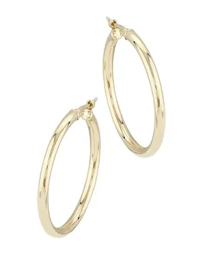 Bloomingdale'S 14k Yellow Hoop Earrings - Gold