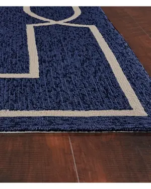 Kas Libby Langdon Hamptons Madison Area Rug, 5' X 7 - Blue