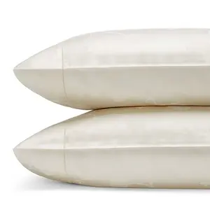 SFERRA Giza 45 Jacquard Standard Pillowcase, Pair - Ivory