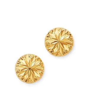 Bloomingdale'S Fancy-cut Stud Earrings - Gold