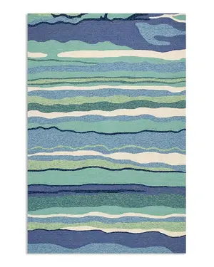 Kas Harbor Lagoon Area Rug, 3'3 X 5'3 - Blue
