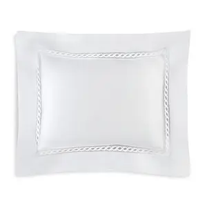SFERRA Millesimo Boudoir Sham - White