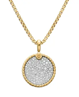 David Yurman Dy Elements Diamond Pendant
