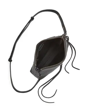 Rebecca Minkoff Darren Leather Crossbody - Black
