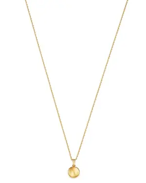 Bloomingdale'S Disc Pendant Necklace - Gold